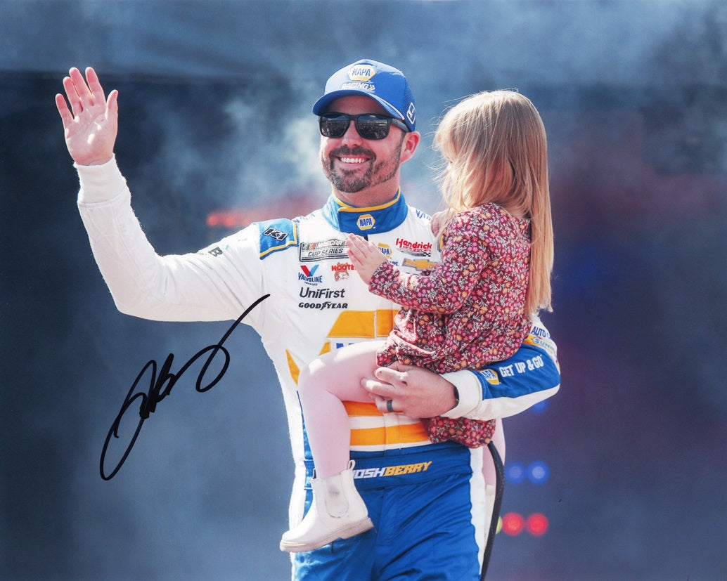 Josh Berry Autographed Photos – Trackside