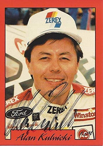Autographed Alan Kulwicki Trading Cards – Trackside