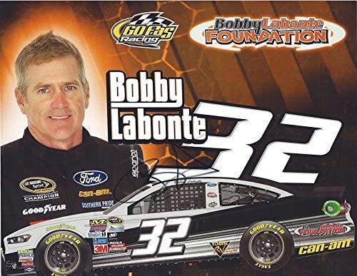 Autographed Bobby Labonte Photos – Trackside