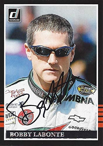 Autographed Bobby Labonte Trading Cards – Trackside