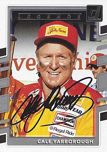 Autographed Cale Yarborough Trading Cards – Trackside