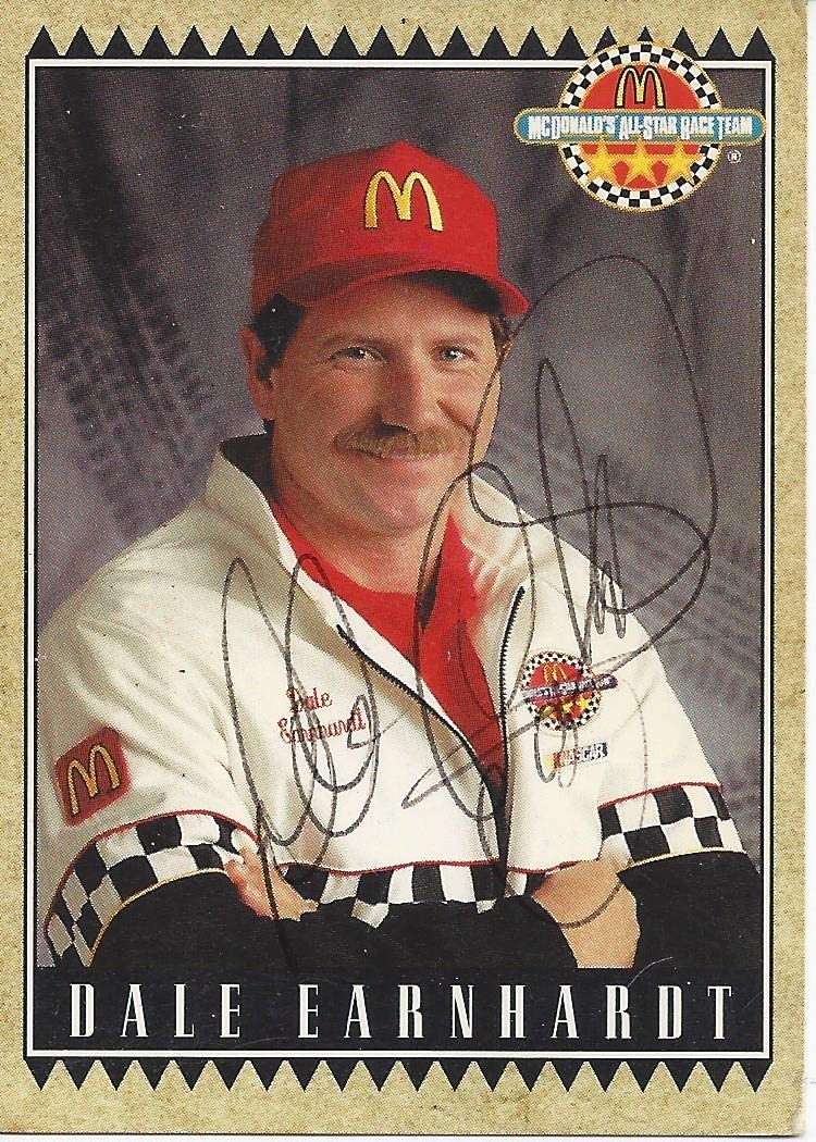 Autographed Dale Earnhardt Sr. Trading Cards – Trackside