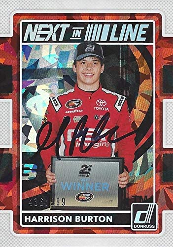 Autographed Harrison Burton Trading Cards – Trackside