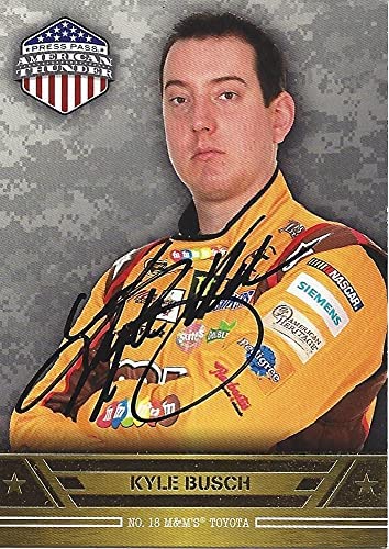 Autographed Kyle Busch Trading Cards – Trackside