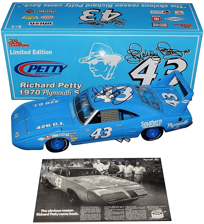 Autographed Richard Petty Diecast Cars – Trackside
