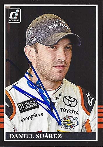 Autographed Daniel Suarez Trading Cards – Trackside