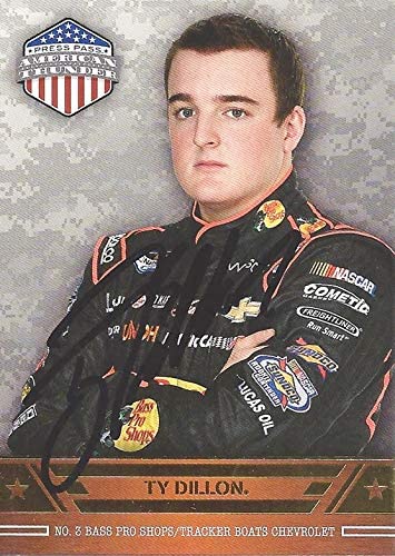 Autographed Ty Dillon Trading Cards – Trackside