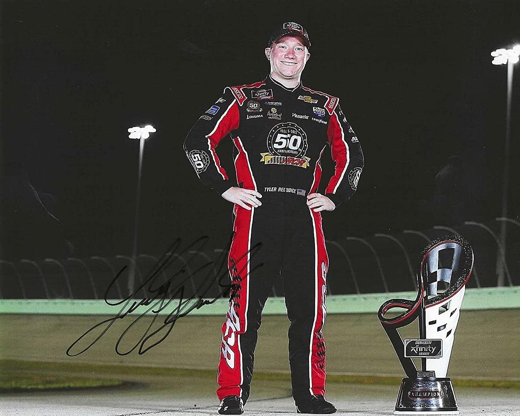 Autographed Tyler Reddick Photos – Trackside