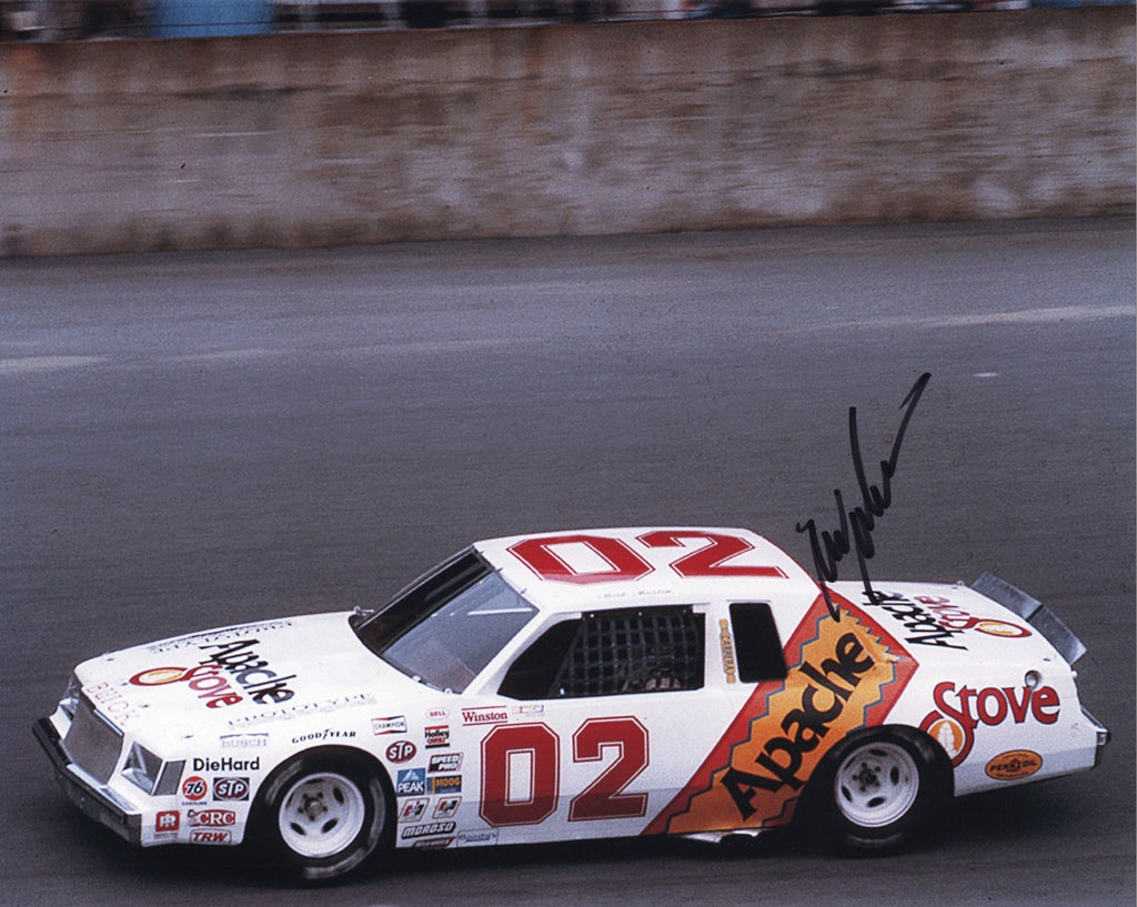 AUTOGRAPHED 1982 Mark Martin #02 Apache Stove Buick NASCAR 8x10 Photo ...