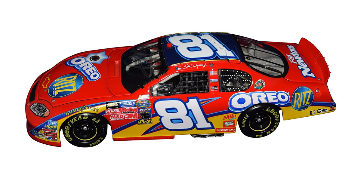 Autographed 2005 Dale Jr. #81 Oreo Ritz Racing 1/24 Diecast Car COA ...