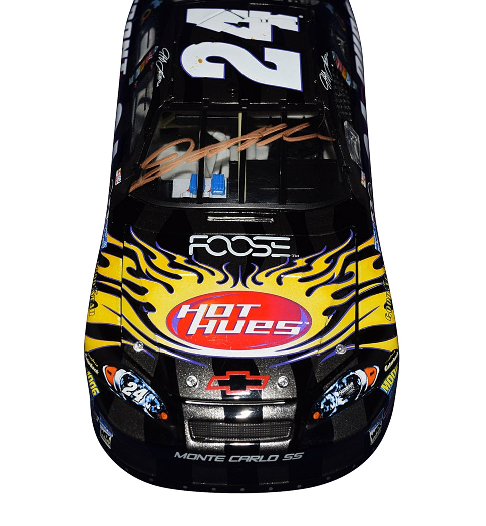 AUTOGRAPHED 2006 Jeff Gordon #24 Hot Hues Racing CHIP FOOSE CUSTOM (He ...