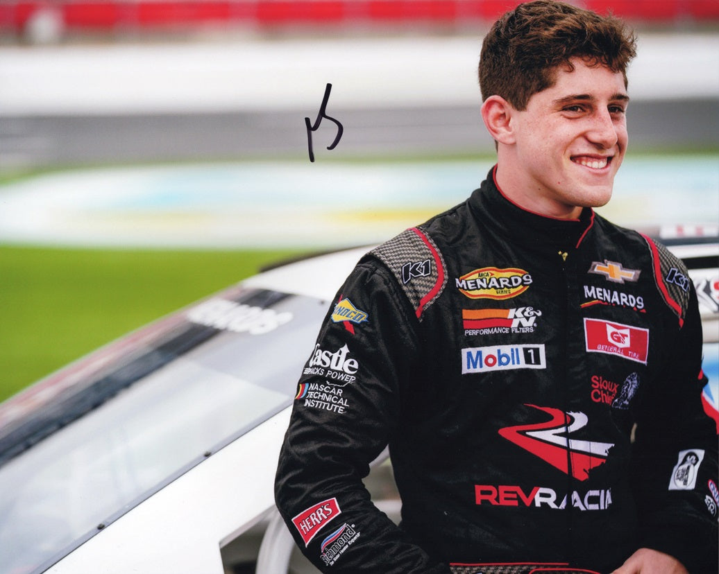 Autographed 2021 Nick Sanchez #2 Rev Racing Team ARCA Rookie 8x10 Photo ...