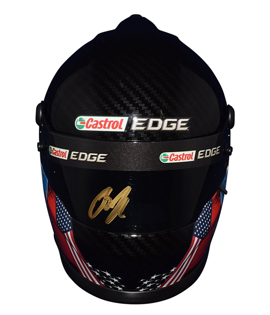 Brad Keselowski Autographed 2023 Castrol Edge Mini Helmet - RFK Team ...