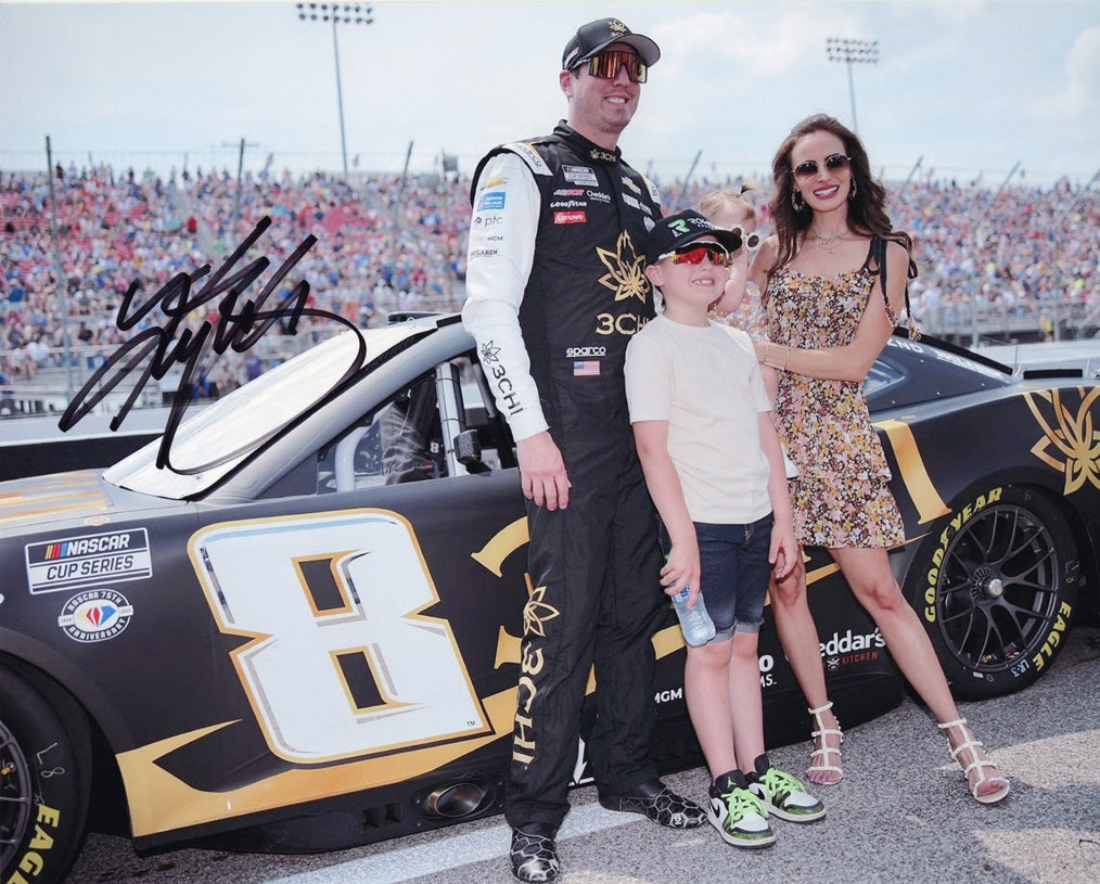 AUTOGRAPHED 2023 Kyle Busch #8 RCR Pit Road Family 8x10 NASCAR Photo ...