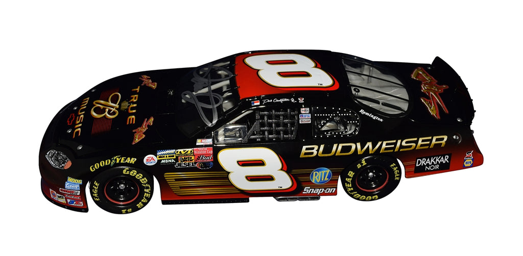 Autographed 2003 Dale Jr. #8 Budweiser True Music 1/24 Diecast Car COA ...