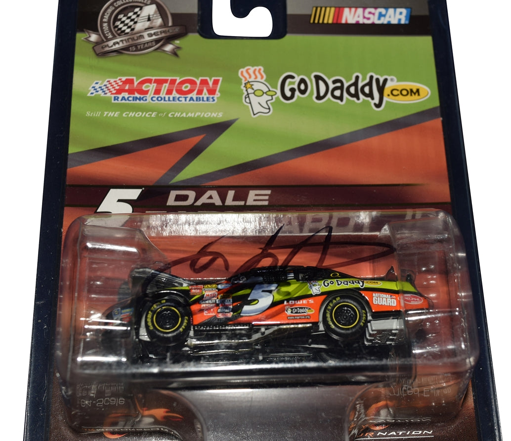 Autographed 2008 Dale Earnhardt Jr. #5 GoDaddy Racing Diecast with COA ...