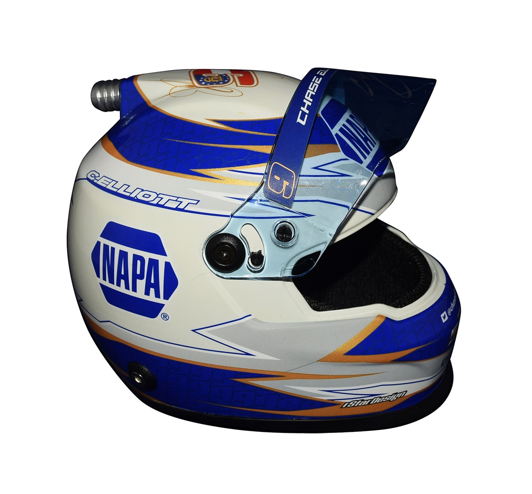 Autographed Chase Elliott Signed 2020 #9 NAPA Gold Mini Helmet & COA ...