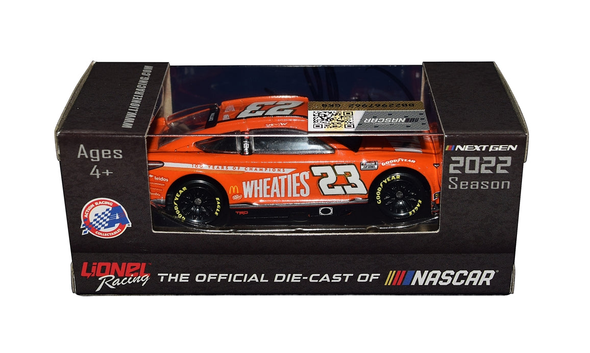 Autographed 2022 Bubba Wallace #23 Wheaties Toyota Diecast Car | 23XI ...