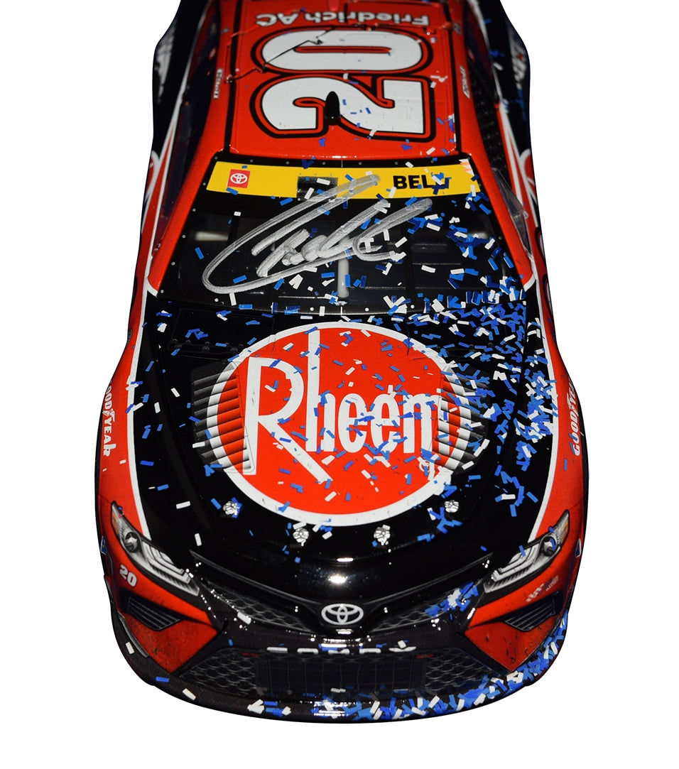 Signed 2023 Christopher Bell #20 Homestead-Miami Win 1/24 Diecast Car ...