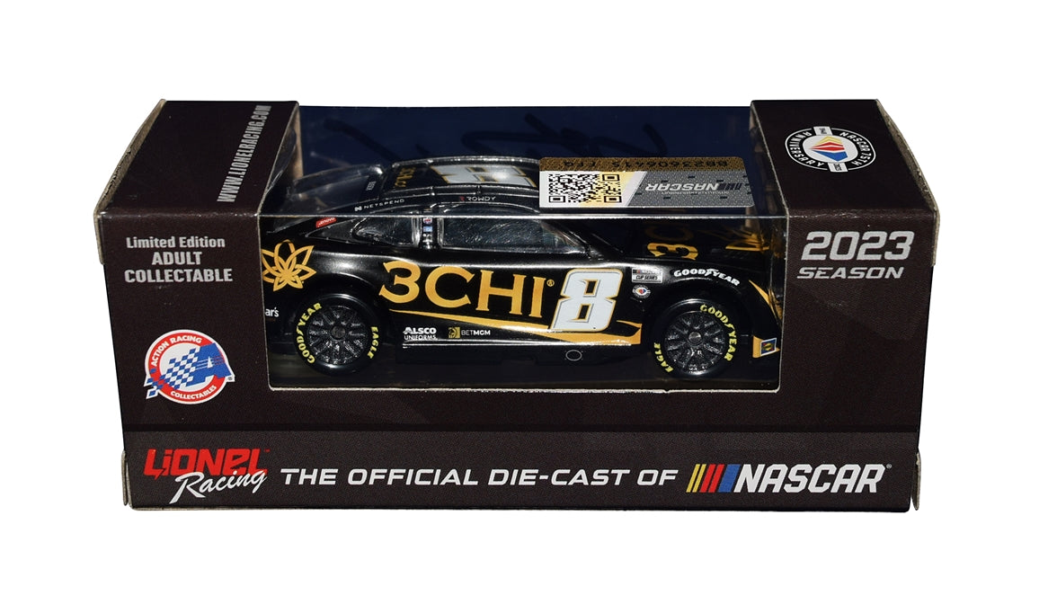 Autographed 2023 Kyle Busch #8 3CHI Racing 1/64 Diecast Car with COA ...