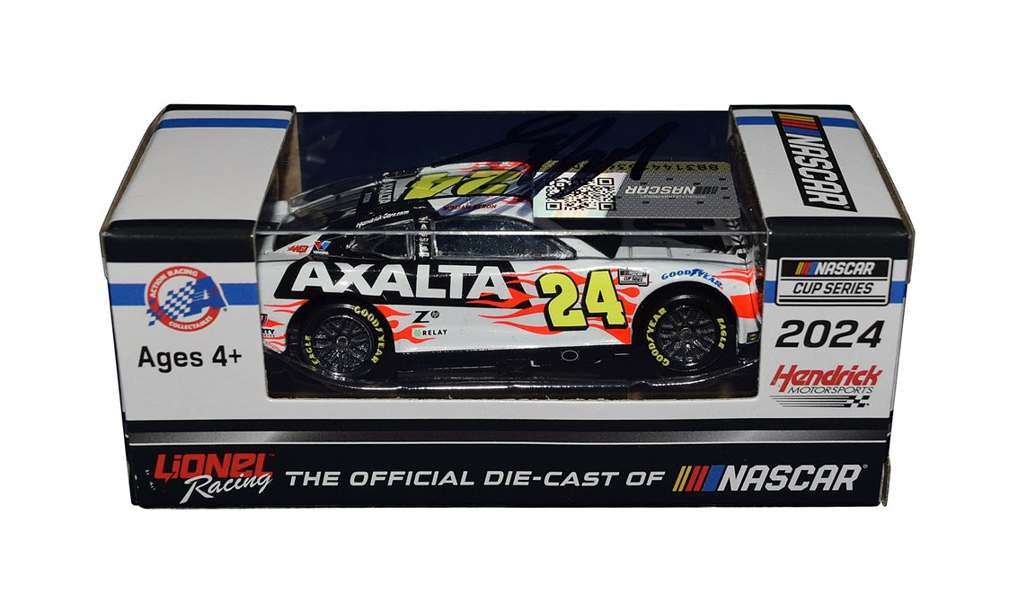 Autographed 2024 William Byron #24 Axalta 1/64 Diecast Car | COA ...