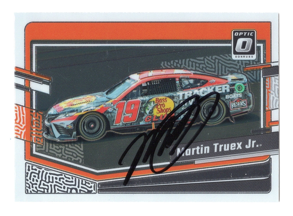 Autographed Martin Truex Jr 2024 Donruss Optic Final Season Card & COA ...