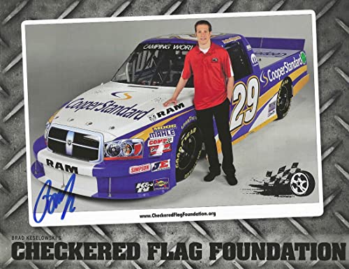 AUTOGRAPHED 2012 Brad Keselowski #29 Cooper Standard Racing CHECKERED ...