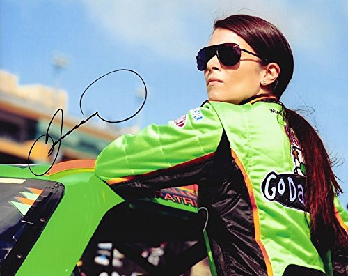 AUTOGRAPHED Danica Patrick #10 GoDaddy Racing PRE-RACE PIT ROAD (Stewa ...