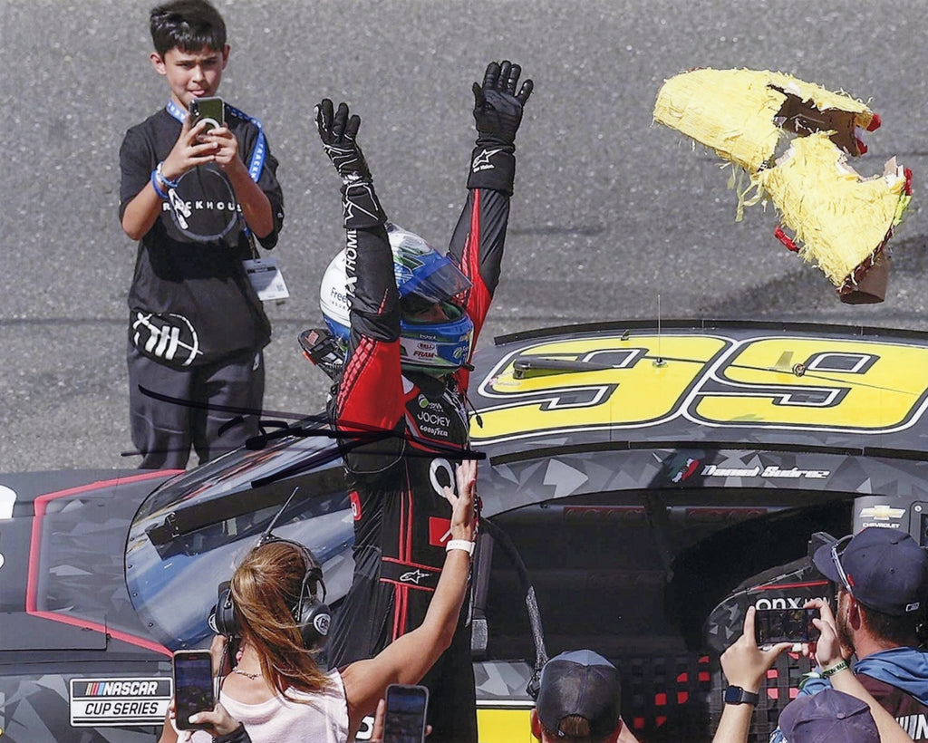 AUTOGRAPHED 2022 Daniel Suarez #99 Onx Homes / Renu SONOMA RACE WIN (P ...